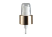 China 24/410 Aluminum Closure Cosmetic Pump Dispenser with Custom UV Options for Personal Care Products for sale