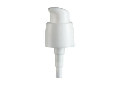 China Plastic Cream Pump Dispenser 20-410 with Left Right Lock | 0.25-0.3ml Discharge Rate | Custom Colors for sale