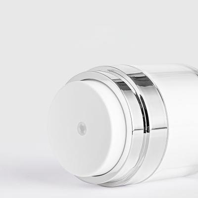 China Custom Refillable Airless Pump Bottle 15ml 30ml 50ml 100ml for Skincare Cosmetics for sale