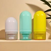China 15ml 30ml 50ml Inverted Airless Bottle with Customizable Color and Contactless Pump for Skincare for sale