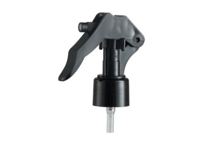 China High Output Double Mist Trigger Sprayer 24/410 Black for Glass Cleaning and Garden Applications for sale