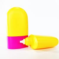China 50ml Screw Cap Sunscreen Bottle with Leak Proof Design and Customizable Options for Cosmetic Use for sale