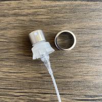 China 15mm Aluminum Plastic Fine Mist Sprayer Leak Proof Crimp Seal Perfume Pump 0.07ml 0.1ml for sale