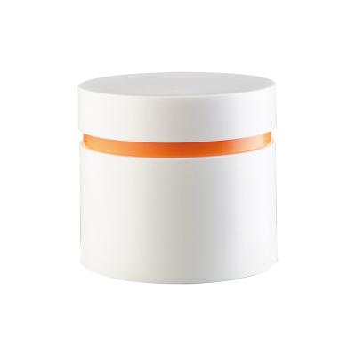 China Wholesale Food Grade PP Plastic Cream Jar 50g 100g 200g Leak Proof Seal Custom Colors Cosmetic Packaging for sale