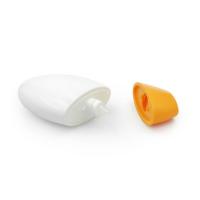China 50ml Custom Color Leak Proof Cosmetic Plastic Bottle for Sunscreen and Cream Container for sale