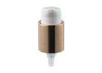 China Aluminum Closure Plastic Liquid Soap Dispenser Pump 24/410 & 20/410 PP Material with Non-Spill Design for sale