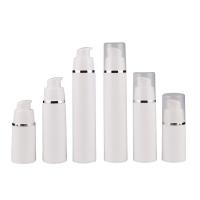 China Wholesale 15ml 30ml 50ml Airless Pump Bottles for Skincare OEM ODM Custom Food Grade PP for sale