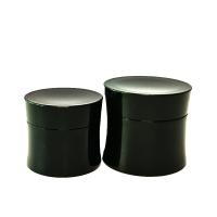 China Wholesale 15g 30g 50g Double Wall Plastic Cream Jar Food Grade PP for Cosmetic Skincare for sale