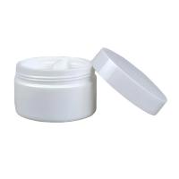 China Wholesale 50g+50g Double Grid PP Cream Jar Dual Separate Storage Skincare Cosmetic Container for sale
