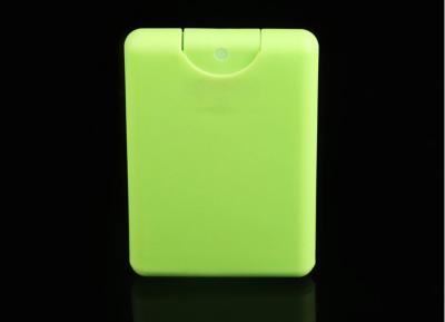 China 20ml Credit Card Hand Sanitizer Spray Bottle Perfume Travel Size Empty Plastic for sale