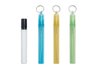 China Plastic Refillable Perfume Spray Bottle Pen Shape 5ml 8ml 10ml with Ring for sale