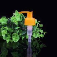 China Custom Ribbed Closure Plastic Lotion Pump PP Material 28/410 Thread with 1.8-2.0ml/T Output for sale