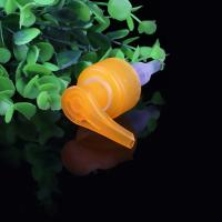 China Bright Orange Built-in Lotion Pump Eye-Catching Dispenser Pump for Shampoo and Body Wash Bottles for sale