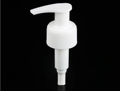 China Ribbed Plastic Lotion Pump Dispenser 24/410 28/410 with 1.8-2.0ml/T Output for Bathroom and Personal Care for sale
