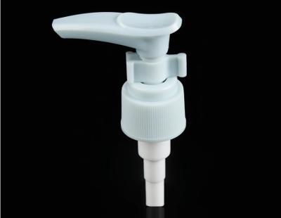 China 20/410 Hand Lotion Pump Dispenser with Long Nozzle and Clip - 1.8-2.0ml Output, Custom Colors for sale