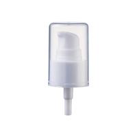 China 24mm External Spring Double Shell Leakproof Cream Pump Dispenser for Cosmetic Bottles for sale