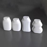 China 40ml 60ml HDPE Flip Top Cap Cosmetic Bottle Customizable Shapes for Shampoo Skincare for sale