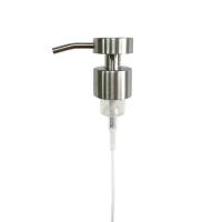 China Wholesale Stainless Steel Lotion Pump Dispenser 24/410 28/410 for Shower Gel Bottles for sale