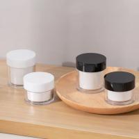 China Wholesale AS Plastic Cream Jar 15g 30g 50g for Day Cream Night Cream Skincare Products for sale