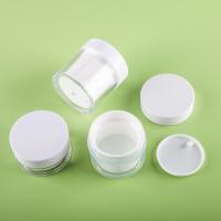 China Wholesale AS Plastic Cream Jar 15g 30g 50g for Day Cream Night Cream Skincare Products for sale