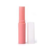 China Wholesale 3g Plastic Cylinder Lip Stick Tube Empty Matte Packaging for Lip Care Balm for sale