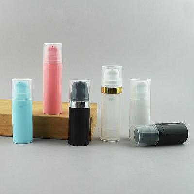 China Wholesale Mono-Material PP Airless Pump Bottle 5ml 10ml 15ml Recyclable Vacuum Lotion Pump for Skincare for sale