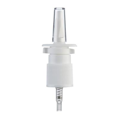 China 18/410 20/410 28/410 Fine Mist Nasal Spray Pump Bottle Plastic Sprayer With Cap Custom Color for Cosmetic and Pharmaceutical Use for sale