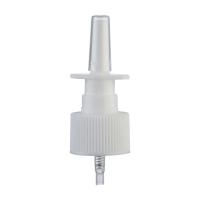 China 18/410 20/410 28/410 Fine Mist Nasal Spray Pump Bottle Plastic Sprayer With Cap Custom Color for Cosmetic and Pharmaceutical Use for sale
