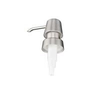 China Durable 28mm Stainless Steel External Spring Lotion Dispenser Pump for Cosmetic Bottles for sale