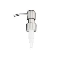 China Durable 28mm Stainless Steel External Spring Lotion Dispenser Pump for Cosmetic Bottles for sale