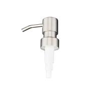 China Durable 28mm Stainless Steel External Spring Lotion Dispenser Pump for Cosmetic Bottles for sale