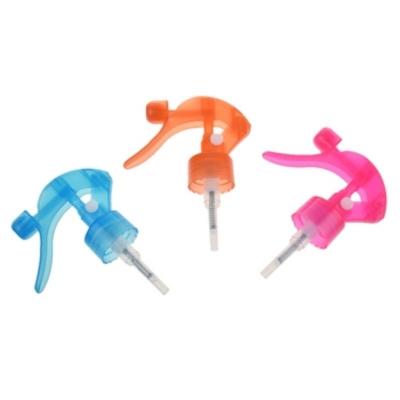 China Customized PP Mini Trigger Sprayer with Button Lock for 24/410 28/410 Neck Sizes for sale