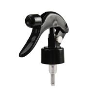 China Customized PP Mini Trigger Sprayer with Button Lock for 24/410 28/410 Neck Sizes for sale
