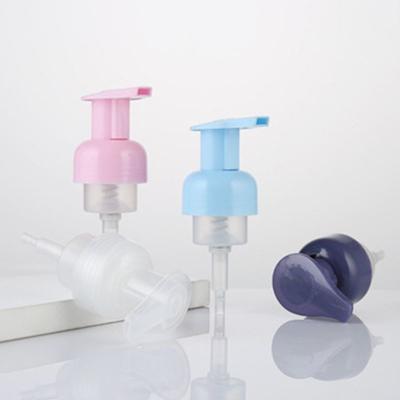 China Customized 40mm Neck Size Anti-Leak Foam Pump Dispenser for Cosmetic Liquid Soap and Facial Cleanser for sale