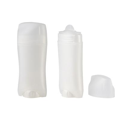 China 45g 75g Empty Deodorant Stick with Twist-Up Mechanism and Custom Color Options for Refillable Deodorant Tube for sale