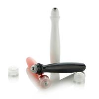 China Custom Color 10ml 15ml Streamlined Waist Curve Leakproof Roll-on Bottle for Skincare Essential Oil Cooling Liquid for sale