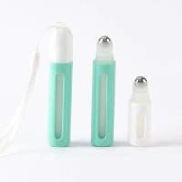 China 5/10/15ml Leakproof Roll On Bottle with Custom Logo for Travel Size Cosmetic Container for sale