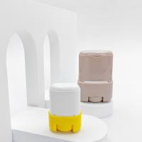 China Refillable Deodorant Stick Tube with Custom Printing and Replaceable Inner Bottle in 13g 30g 50g 75g Sizes for sale
