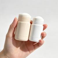 China Wholesale Plastic 30g 50g Cylinder Empty Deodorant Stick Tube with Custom Logo Printing for sale