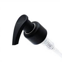 China Wholesale Matte Black Lotion Pump with Left Right Lock and On-Off Function for Cosmetic Bottles for sale