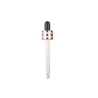 China 18/410 Composite Material Dropper Screw Cap Non-Spill Dropper Cap for Essential Oil Bottles for sale
