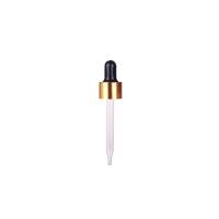 China 18/410 Composite Material Dropper Screw Cap Non-Spill Dropper Cap for Essential Oil Bottles for sale