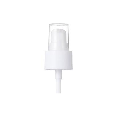 China 20/410 24/410 Screw-On Cream Pump with Logo Printing Cosmetic Cream Dispenser for Wholesale for sale