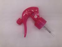 China Dark Pink Non Spill Mini Trigger Sprayer with 24/410 Neck Size for Household Cleaning for sale