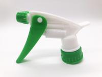 China Plastic Pp Material Trigger Pump Sprayer 28 / 400 28 / 410 Green Color for sale