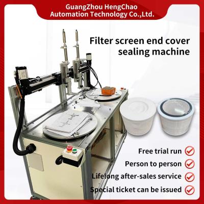 China 5KW Filter End Cap Sealant Making Machine 10mm~40mm Scraping Width for sale