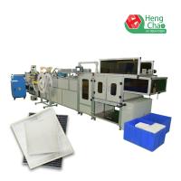 China Fuel Vehicle Filter Cartridge Making Machine 15KW Long Side Air Filter Production for sale