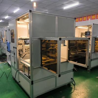 China Car Long Side Hepa Filter Making Machine 0.6Mpa 12KW Filter Manufacturing Machine for sale