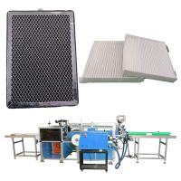China 0.6Mpa 450mm Filter Manufacturing Machine Continuous Edging 360 Meter/H for sale