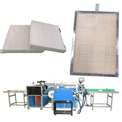 China Home Purifier Air Filter Making Machine 60~100mm/S Efficiency for sale